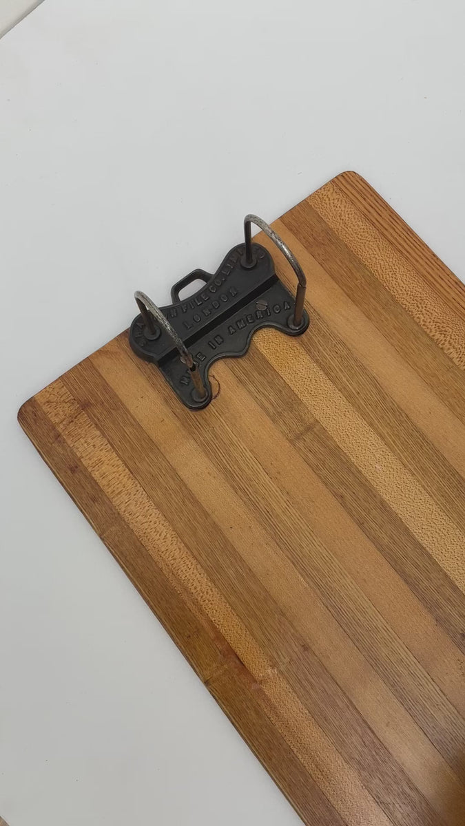 STASH - Shannon File Co. Ltd. Vintage U.S. Notice/Clip Board – Stash