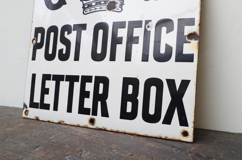 Antique Post Office Sign from STASH – Stash